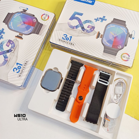 خرید و قیمت ساعت هوشمند Wisme مدل Wisme WS10 Ultra Watch 5G سیم کارتخور با دوربین چرخشی و 128 ...
